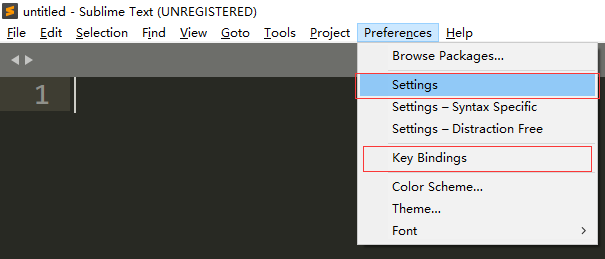 sublime快捷键和设置配置 | Victor's Blog
