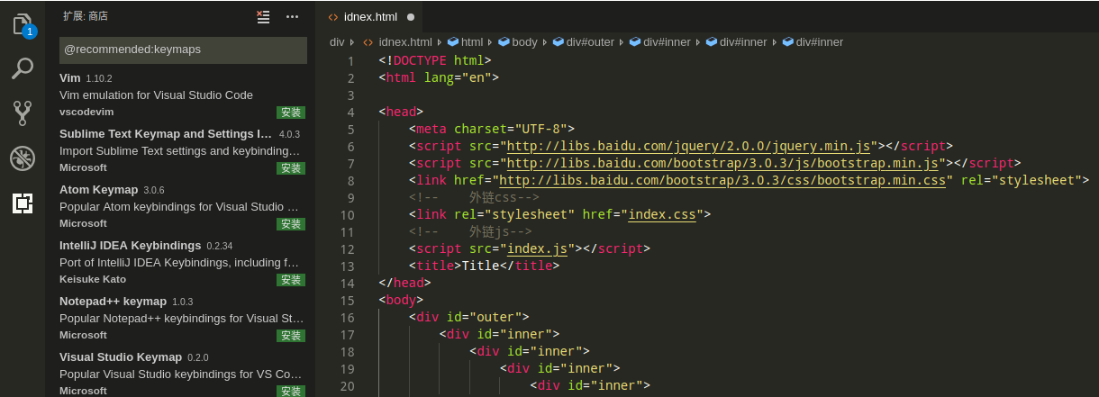 Visual Studio Code引入jetbrains快捷键 | Victor's Blog